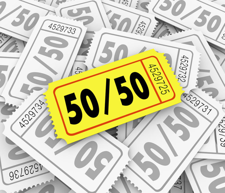 How Do You Sell 50 50 Raffle Tickets